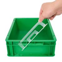 China Space-saving Plastic Moving Turnover Solid Box Storage Crate for Industry NO Foldable for sale