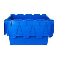 China Transport Solid Items with Customized Color Plastic Moving Crate and Lid for sale