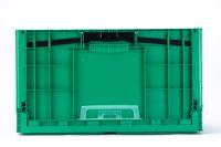 China Solid EU Plastic Turnover Box Heavy-Duty Collapsible Vegetable Crate for Storage for sale