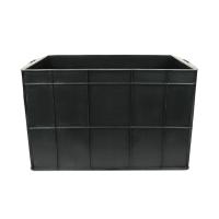 China Solid Box PP Plastic Transport Logistic Crate with Durable Design and Customized Logo for sale