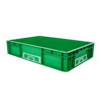 China Space-Saving Solution Foldable EU Standard Plastic Crate for Storage and Transport for sale