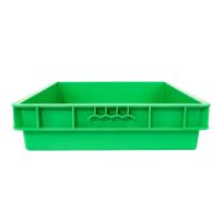 China Large Logistic Distribution Box Stackable PP Turnover Crates with Customized Color for sale