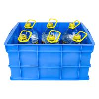 China Customized Logo Turnover Plastic Container for Convenient Fruit and Vegetable Storage for sale