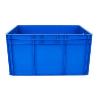 China Industrial Storage Turnover Box Plastic Stackable Crate with Eco-Friendly PP Material for sale