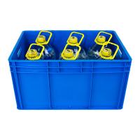 China Industrial Storage Turnover Box Plastic Stackable Crate with Eco-Friendly PP Material for sale