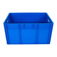 China Industrial Storage Turnover Box Plastic Stackable Crate with Eco-Friendly PP Material for sale