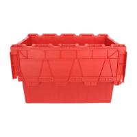 China Solid Box Style Plastic Container with Lid Customized Color and Food Grade Material for sale