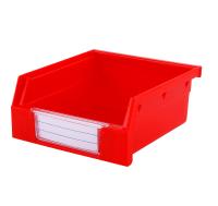 China Eco-Friendly Stackable Hanging Plastic Storage Bin Shelf Rack Organizer 105x110x50mm for sale