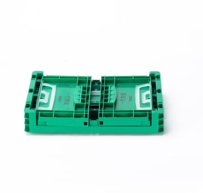 中国 折りたたみEUプラスチック野菜移動箱 オーダーメイドロゴと積み重ねられる箱 販売のため