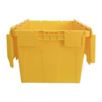 China Attached Lid Storage Box Solid Moving Crate for Heavy-duty and Versatile Logistic Needs for sale