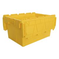 China Attached Lid Storage Box Solid Moving Crate for Heavy-duty and Versatile Logistic Needs for sale