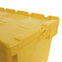 China Attached Lid Storage Box Solid Moving Crate for Heavy-duty and Versatile Logistic Needs for sale