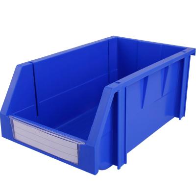 China Stapelbare plastic container voor de opslag van onderdelen en schroeven in solide doos stijl 174x317x76mm Te koop