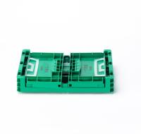 China Solid Box Collapsible Vegetable PP Crate Eco-Friendly Stackable EU Crate for Parts for sale