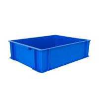China PP Solid Box Supermarket Exclusive Turnover Logistic Box Plastic Stackable Crates EU for sale