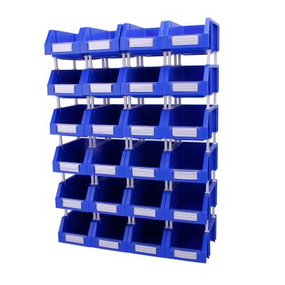 China Office organiser Plastic bin met deelbaar hangend rek en milieuvriendelijke solide doos Te koop