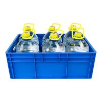 China NO Foldable Large Turnover Crate Stackable Industrial Storage Stacking Turnover Box for sale