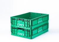 China Solid Box Style Stackable Plastic PP Container for Heavy Duty Collapsible Box Turnover for sale
