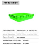 China Green Black Blue Red Stackable Turnover Plastic Beer Crates for Storange Optimization for sale