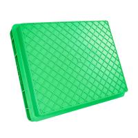 China Green Black Blue Red Stackable Turnover Plastic Beer Crates for Storange Optimization for sale