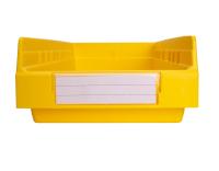 China Solid Box Plastic Storage Bin for Office Organizer Shelf Bins in Customized Color for sale