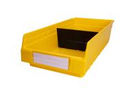 China Solid Box Plastic Storage Bin for Office Organizer Shelf Bins in Customized Color for sale