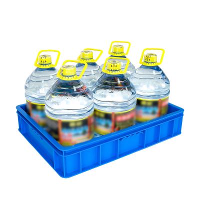 中国 オーダーメイド ロゴ プラスチック 積み重ねられる 蓋付き 産業用箱 物流 貯蔵 ソリューション 販売のため