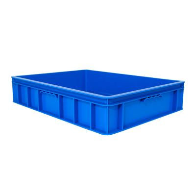 中国 オーダーメイド ロゴ プラスチック 積み重ねられる 蓋付き 産業用箱 物流 貯蔵 ソリューション 販売のため