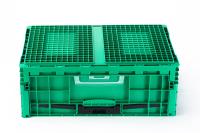 China Durable Stackable Eco-Friendly Moving Box Storage Folding Crate with Customized Color for sale