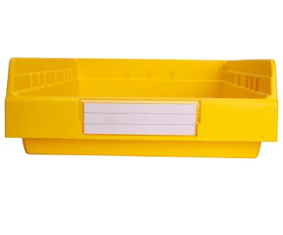 China Op maat gemaakte kleuren plastic plankbakken voor georganiseerde opslag en organisatie in pakhuizen Te koop
