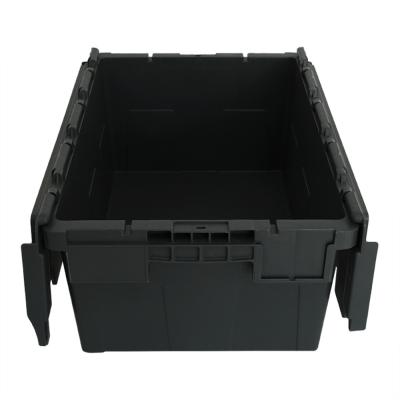 China Caja de almacenamiento de plástico transparente para almacenamiento logístico Logotipo personalizado ISO9001 en venta