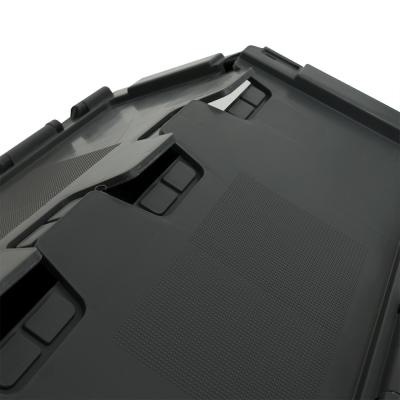 China Caja de almacenamiento de plástico transparente para almacenamiento logístico Logotipo personalizado ISO9001 en venta