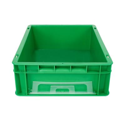 Cina Soluzione di stoccaggio per l'industria Cassa di plastica impilabile UE con disegno e logo personalizzato in vendita