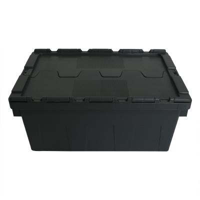 China Caja de almacenamiento de plástico pequeñas apilables con estilo de malla y certificación ISO9001 en venta