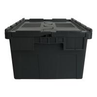China Small Stackable Plastic Storage Box With Mesh Style And ISO9001 Certification for sale
