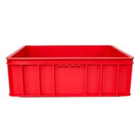 China Style Heavy Duty PP Vented Mesh Durable Logistic Distribution Nestable Stackable Crate for sale