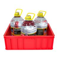 China Style Heavy Duty PP Vented Mesh Durable Logistic Distribution Nestable Stackable Crate for sale