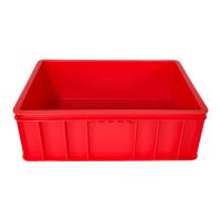 China Style Heavy Duty PP Vented Mesh Durable Logistic Distribution Nestable Stackable Crate for sale