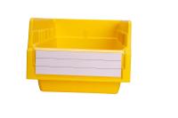 China 300x200x150mm PP Solid Box Crate for Compact Industrial Space Saver Racking Bin Storage for sale