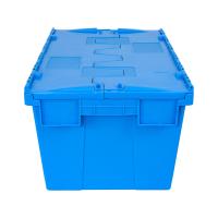 China Popular Style Stackable Nestable Plastic Moving Crate for Storage and Transportation for sale