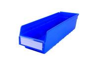 China Office Classification Simplified with Stackable Plastic Shelf Bins in Solid Box Style for sale