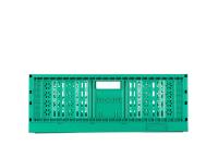 China Stackable Vented Mesh Plastic Crate for Vegetables Customized Color and PP Material for sale