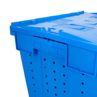 China Logotipo personalizado Container de mudança de volume de negócios de plástico e caixa para logística à venda