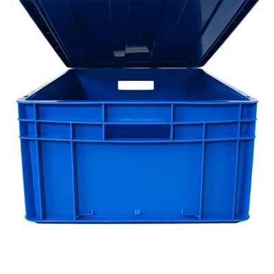 中国 積み重ねられるプラスチック EURO 箱 輸送のための耐久的で広々とした保管ソリューション 販売のため