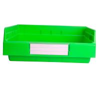 China Plastic Bin Storage Semi-Open Shelf Design for Space-Saving Warehouse Organization for sale