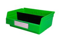 China Plastic Bin Storage Semi-Open Shelf Design for Space-Saving Warehouse Organization for sale
