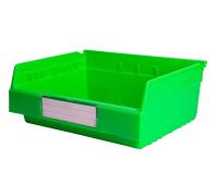 China Plastic Bin Storage Semi-Open Shelf Design for Space-Saving Warehouse Organization for sale