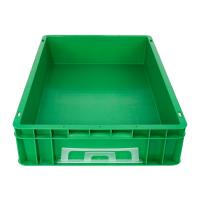 China Euro Standard Stackable Plastic Crate Box The Ideal Solution for Fruits and Vegetables for sale