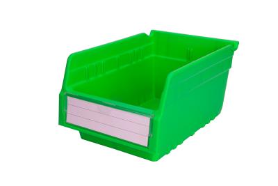 中国 倉庫の積み重ねのためのカスタマイズされたカラープラスチックの棚箱 分割可能なラックと折りたたみ 販売のため