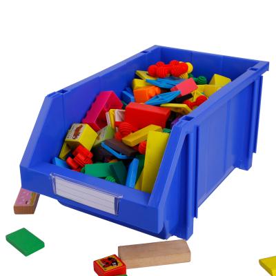 China Stapelbare plastic containers voor gemakkelijke classificatie en opslag Te koop